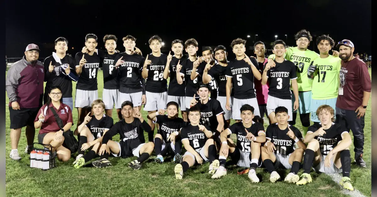 Coyotes win bi-district soccer championship - Uvalde Leader News
