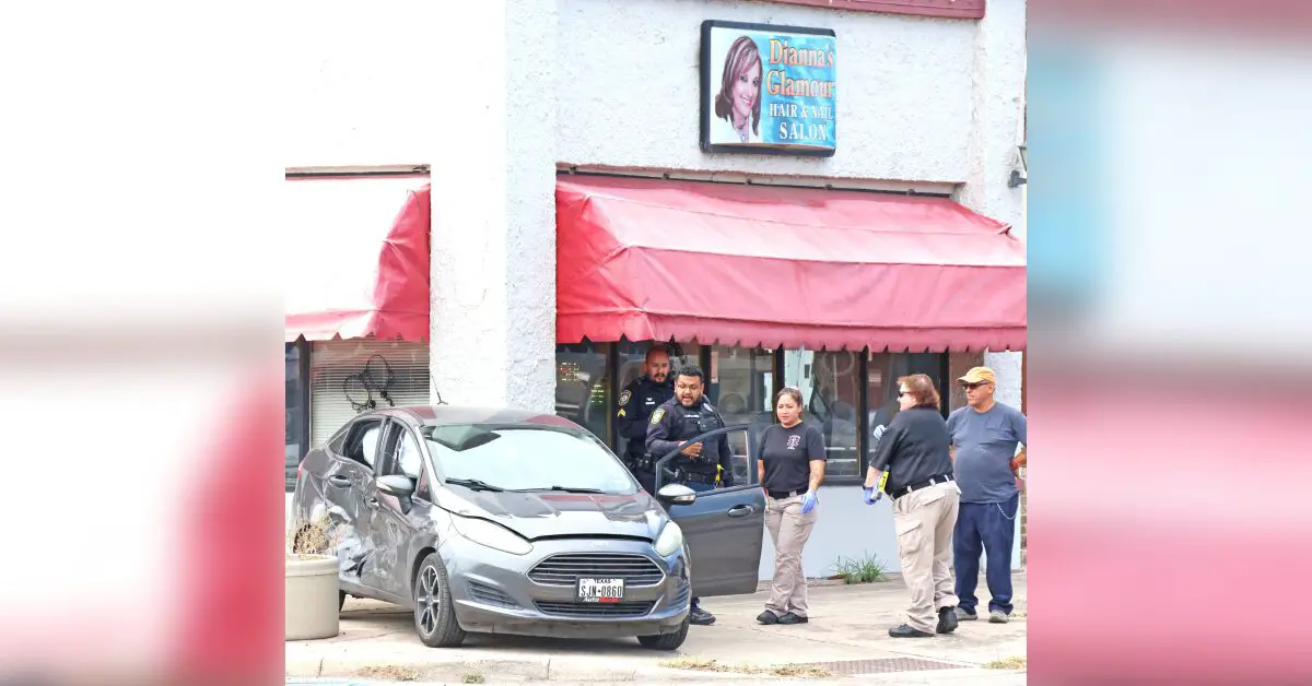 Ford Fiesta sideswipes hair, nail salon - Uvalde Leader News