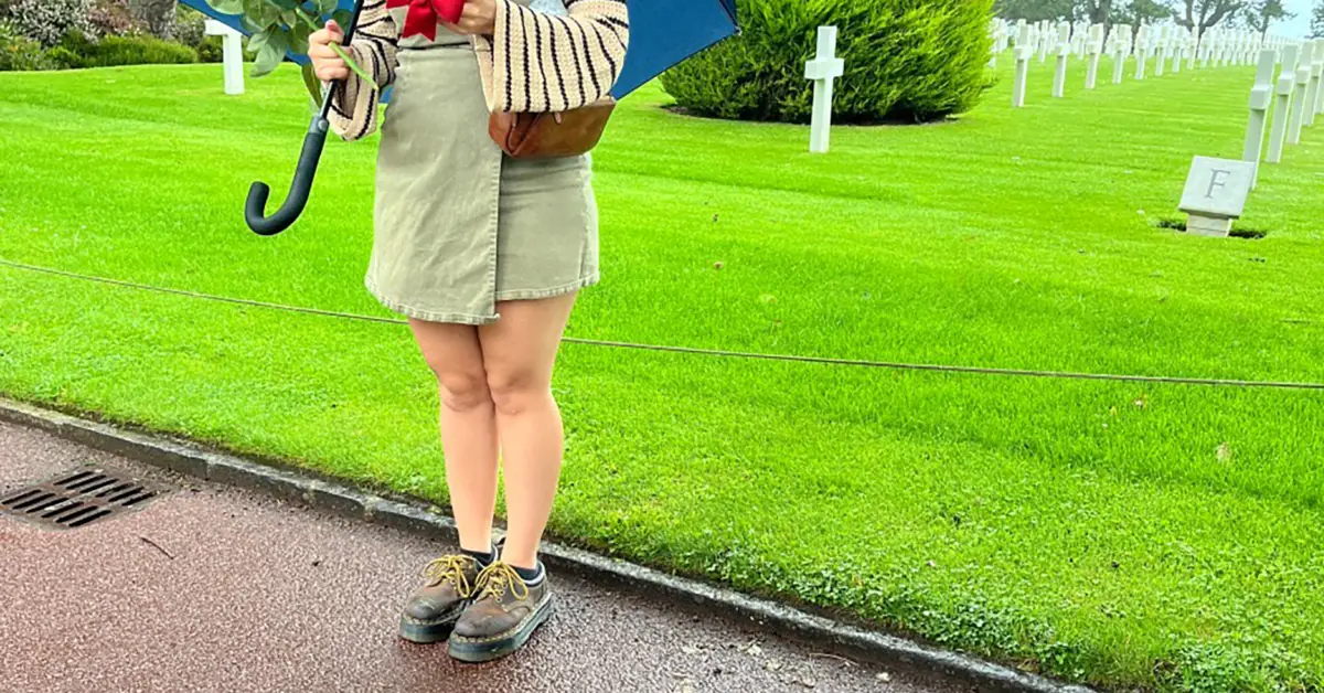 Morgan Jackson explores Normandy, WWII history - Uvalde Leader News