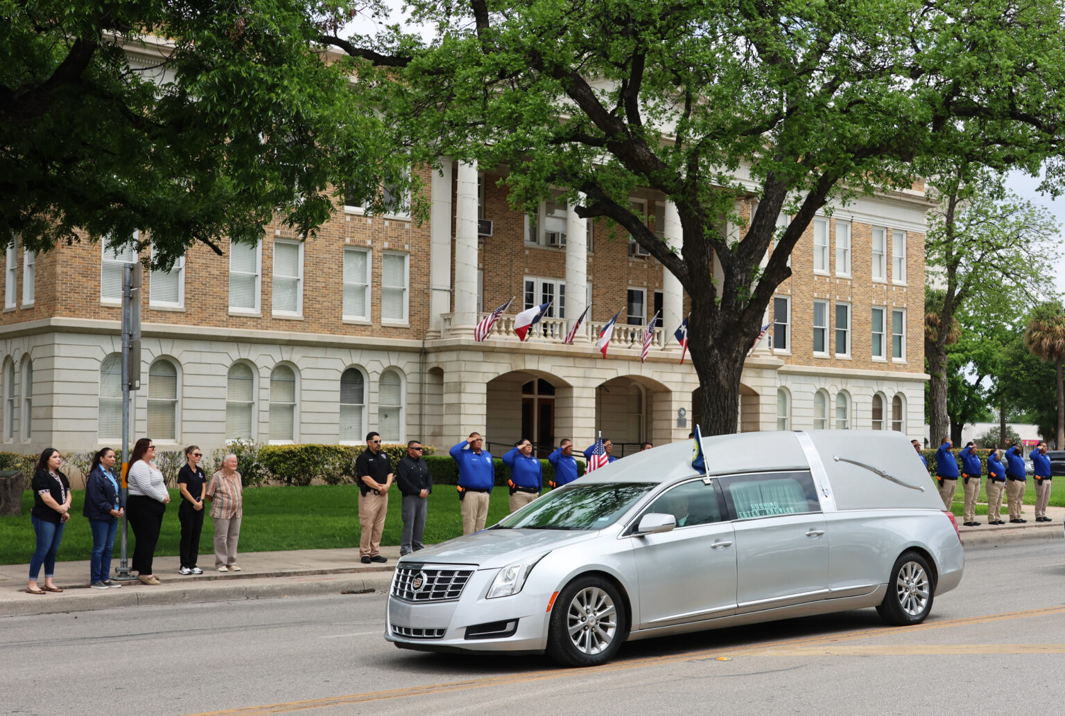 Judge Mitchell’s funeral procession - Uvalde Leader News